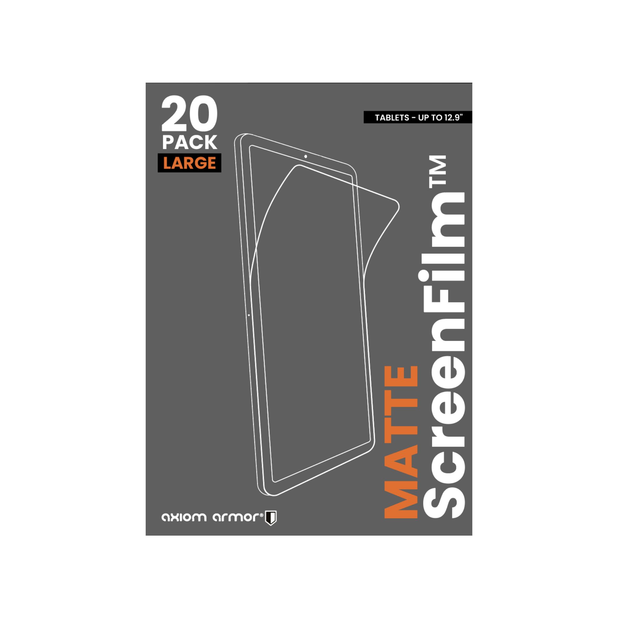 Matte ScreenFilm™ Screen Protectors - 20 Pack – Axiom Armor®
